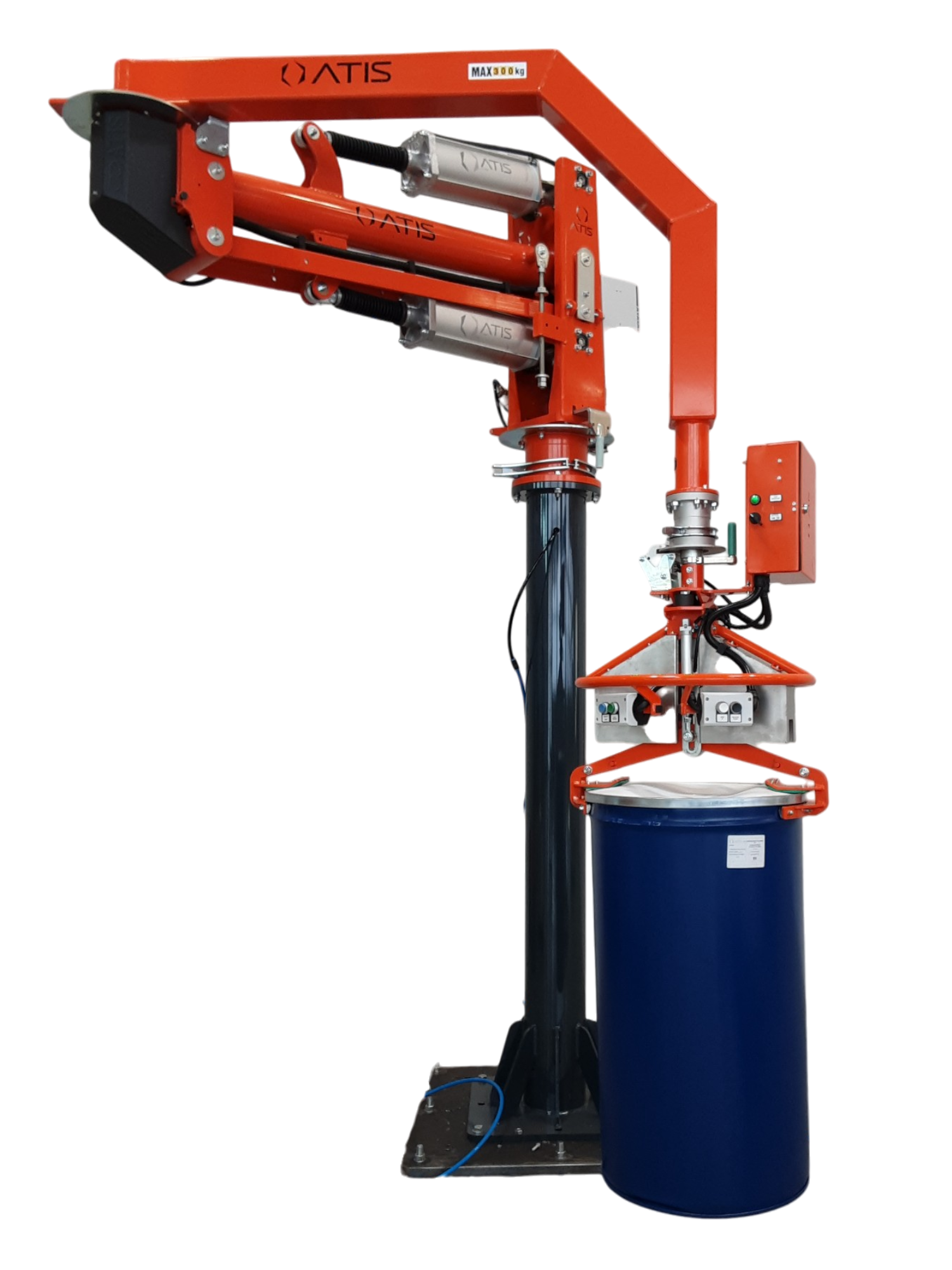 Drum Handling: Efficiency and Safety with Industrial Manipulators Compared to Other Systems